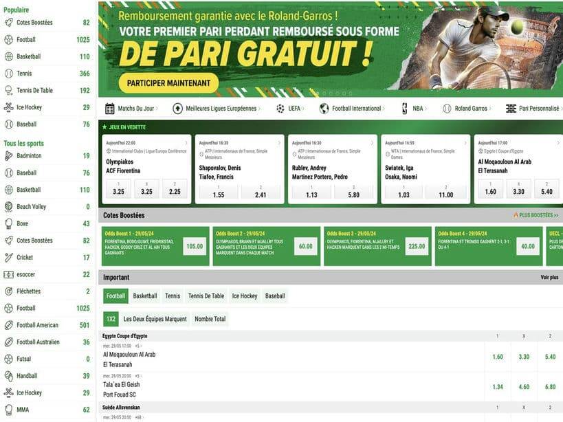 Comment faire les Premier Bet paris en ligne sportifs